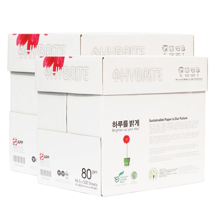 무림하이브라이트 복사용지 A4 80g 2box 5000매 홈플러스 택배배송