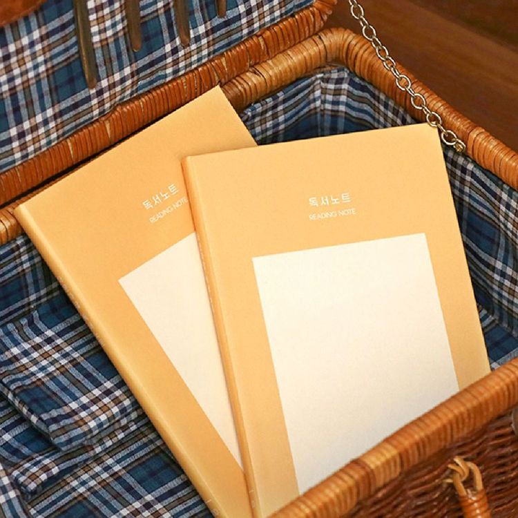 자문자답 독서 노트 책 읽는 마음 100권용 옐로우 홈플러스 택배배송