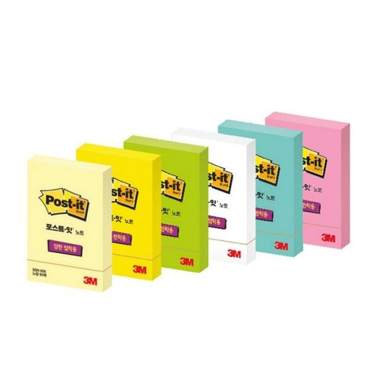 포스트잇 강한점착용노트 656 네온핑크51x76mm90장 홈플러스 택배배송