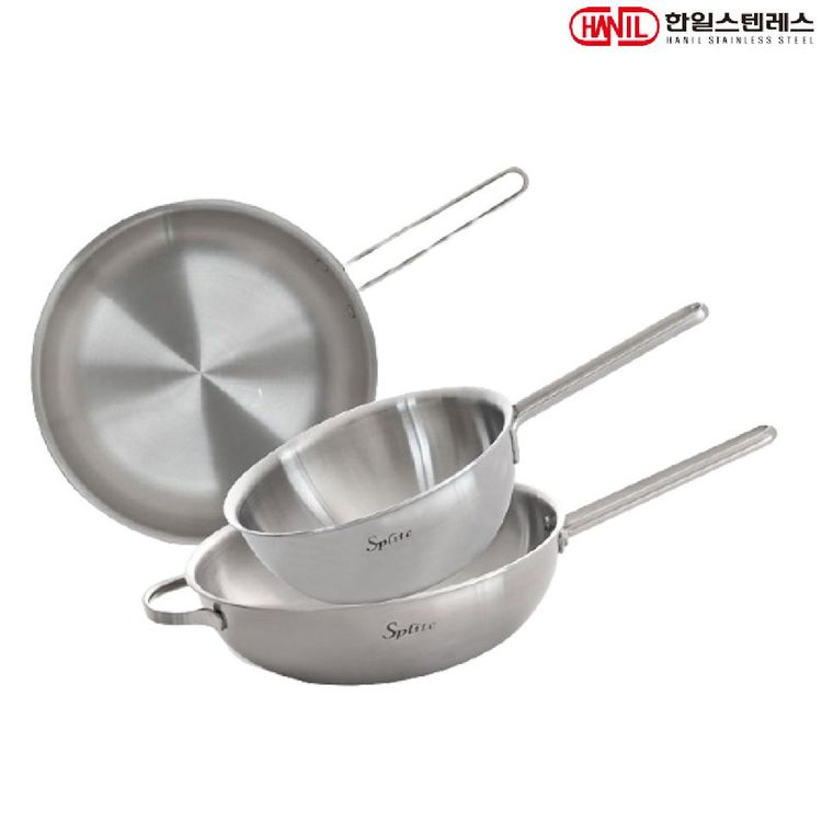 한일sts 스플릿 통5중 스텐레스 Ih 인덕션 후라이팬세트 3종c후28궁2028 홈플러스 택배배송