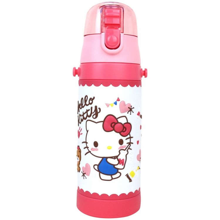 바보사랑 헬로키티 3d 원터치 스텐 보틀 480ml 홈플러스 택배배송