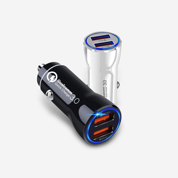 디씨네트워크 파우스트 퀵차지 30 듀얼 차량용 고속 충전기 시거잭 Pl X3 화이트 홈플러스 택배배송
