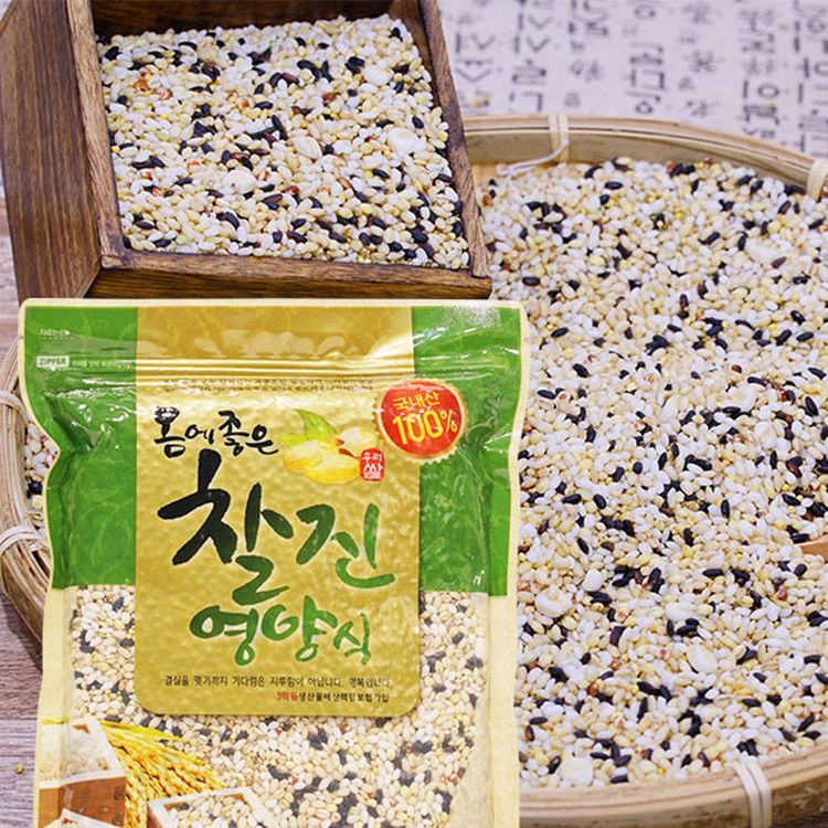 푸드마인 국산 찰진 영양식 혼합곡 800gx4봉 최신도정 소포장 잡곡 홈플러스 택배배송