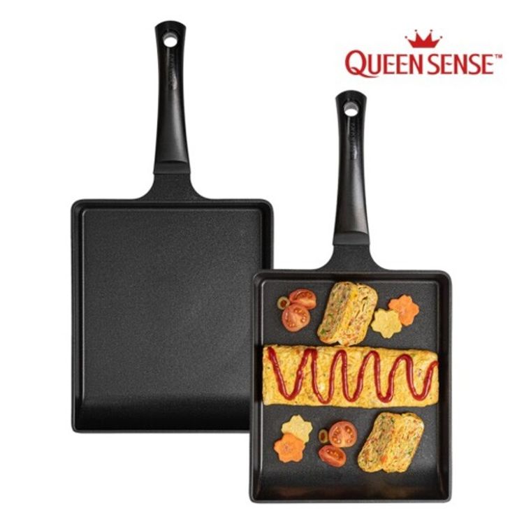 Queensense 퀸센스 블랙 와이드 사각 계란말이팬 26cm 홈플러스 택배배송