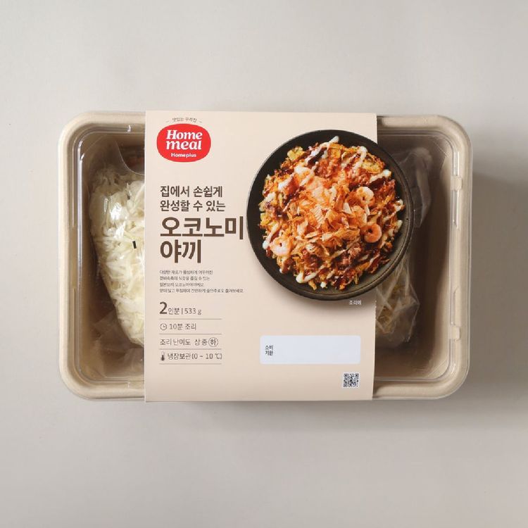 밀키트 홈밀 오코노미야끼 533g 홈플러스