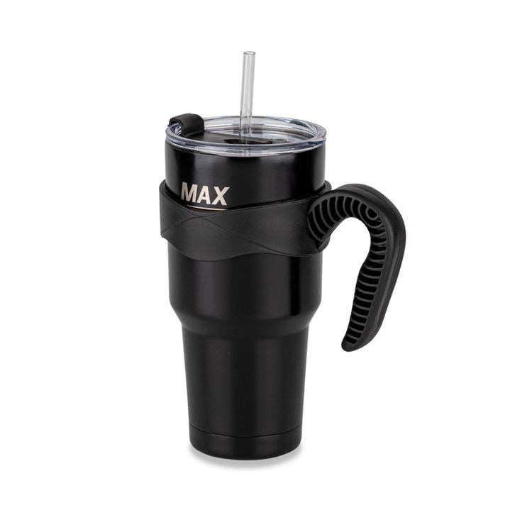키친아트 스텐 진공컵 빨대 손잡이 텀블러 900ml 블랙 홈플러스 택배배송