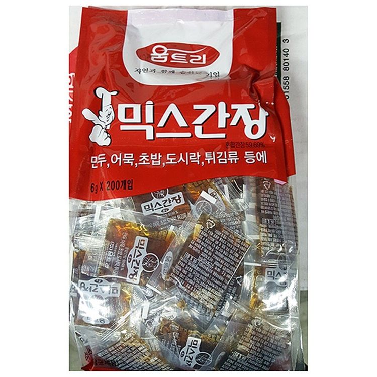 움트리 일회용 간장 200t X8 홈플러스 택배배송