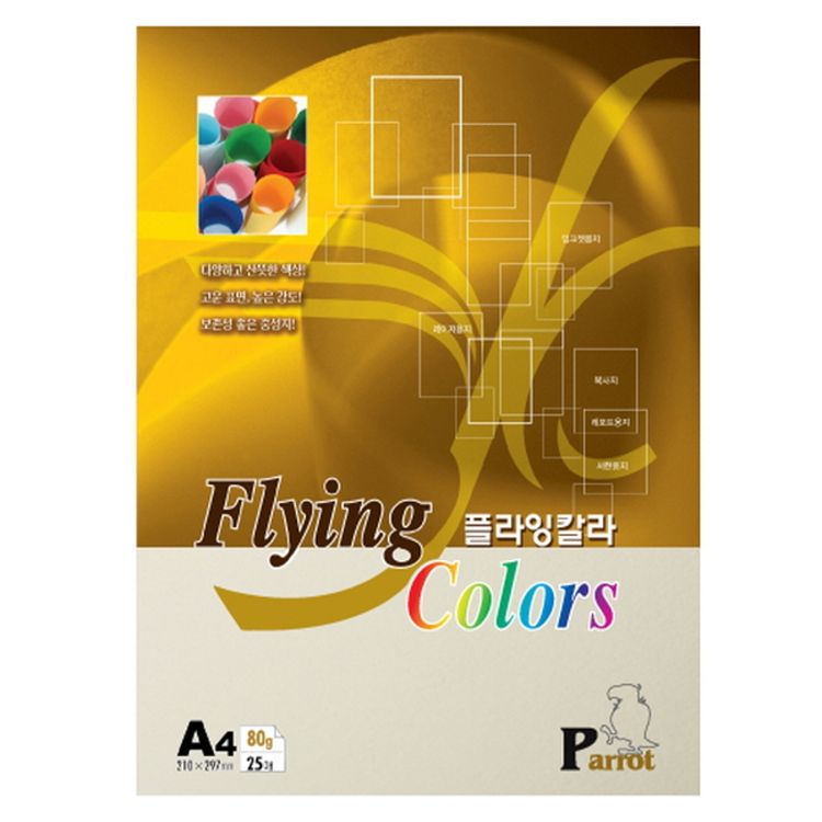 9107210 플라잉칼라 A4 80g 25매 P01 상아색 홈플러스 택배배송