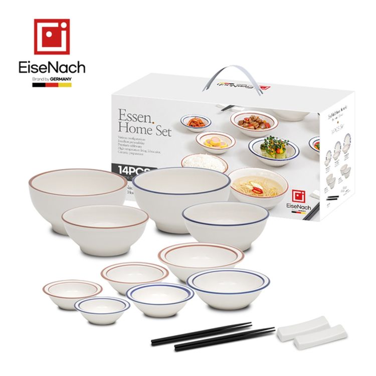 Eisenach 아이제나흐 에센 화이트 홈세트 14pcs 홈플러스 택배배송