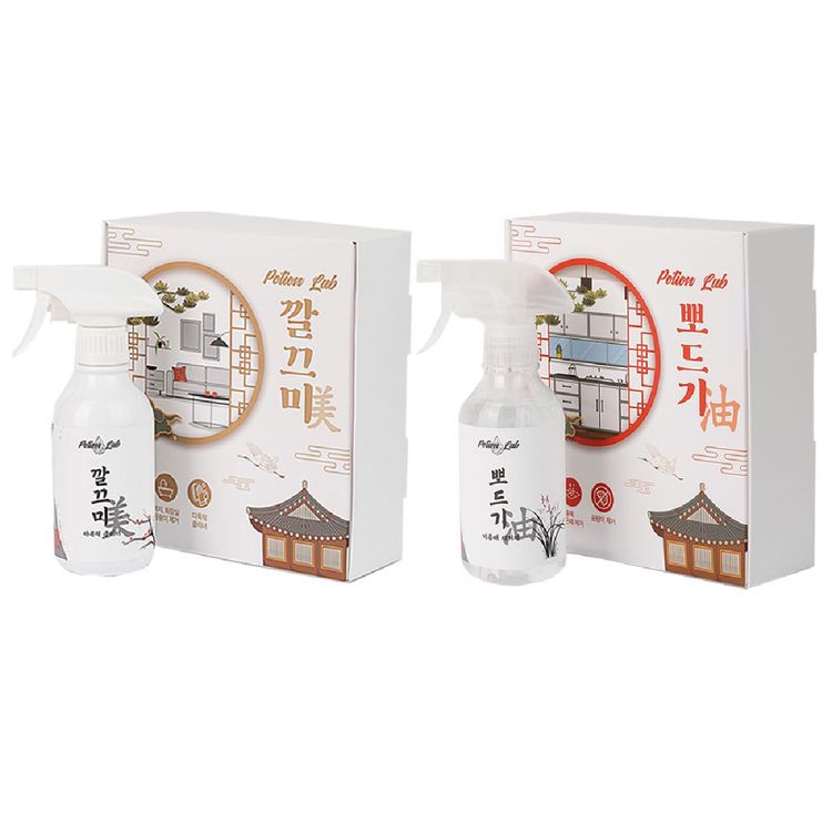 포션랩 관리제 2종세트깔끄미300ml뽀드기300ml 홈플러스 택배배송