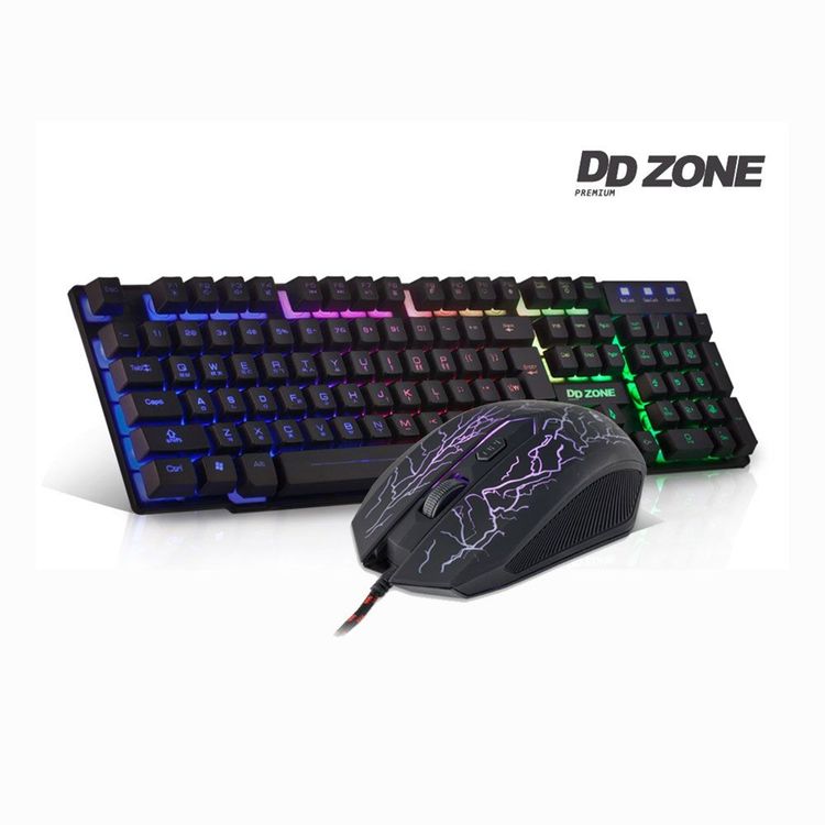 DDZONE MK-3000 LED 키보드 + 마우스 세트 | 홈플러스 택배배송