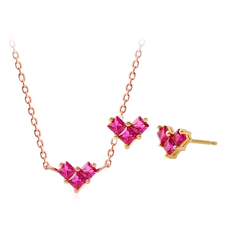미니아트 쥬얼리 2종 세트 블루밍하트 Rs518 Rs753 S132 Set 홈플러스 택배배송