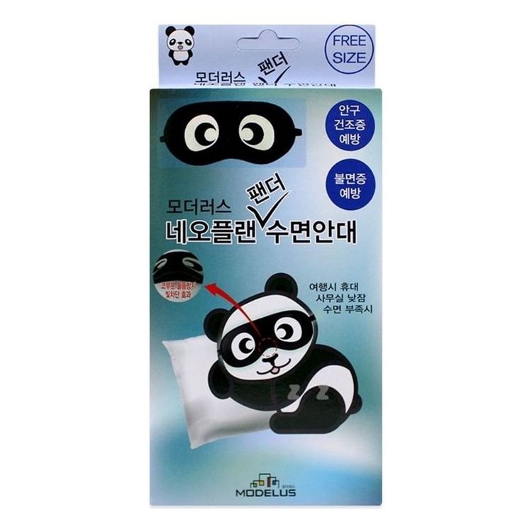 네오플랜 N5158cf8e5 팬더 수면안대 눈가리개 빛가리개 홈플러스 택배배송