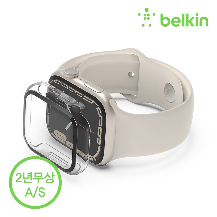 벨킨 애플워치 강화유리 케이스 40mm 41mm Ovg003zz 투명 홈플러스 택배배송
