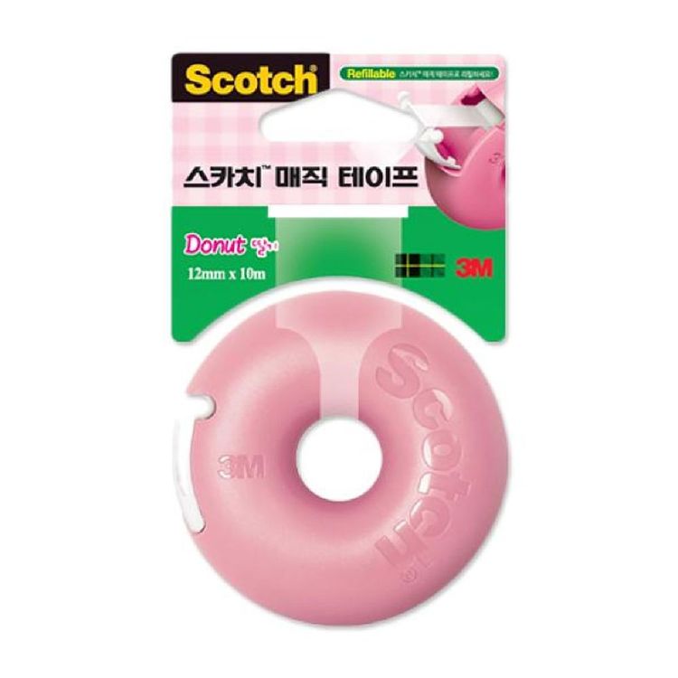 3m 스카치매직테이프 도넛딸기12mmx10m 홈플러스 택배배송