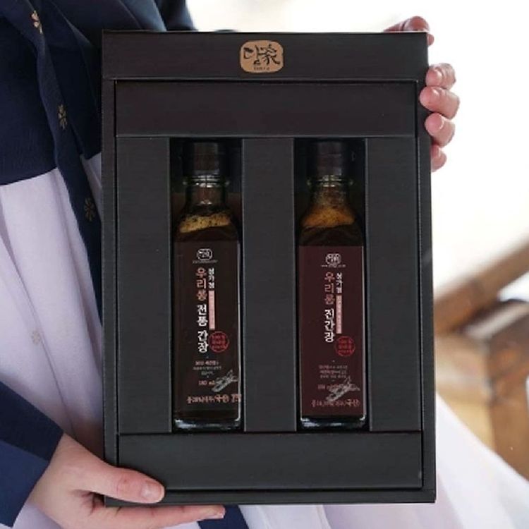 순창 메주 국산 콩 간장 선물세트 180ml 2종2호 한식간장 양조간장 진간장 시골간장 부 홈플러스 택배배송