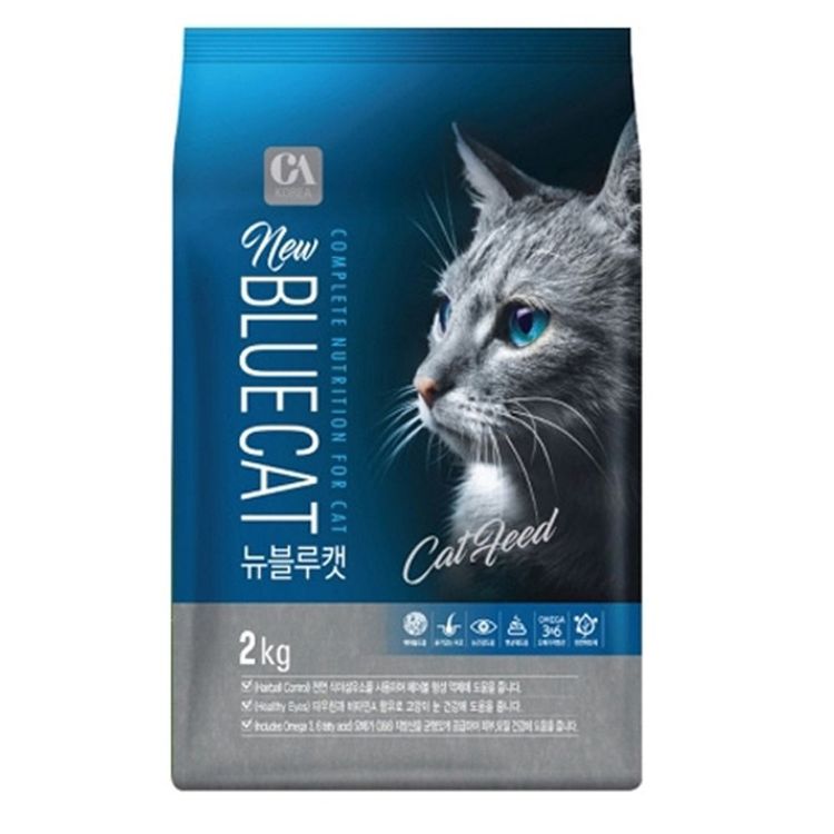 고양이영양사료 고양이 뉴블루캣 2kg 반려묘 영양 기능성 건식 사료 홈플러스 택배배송