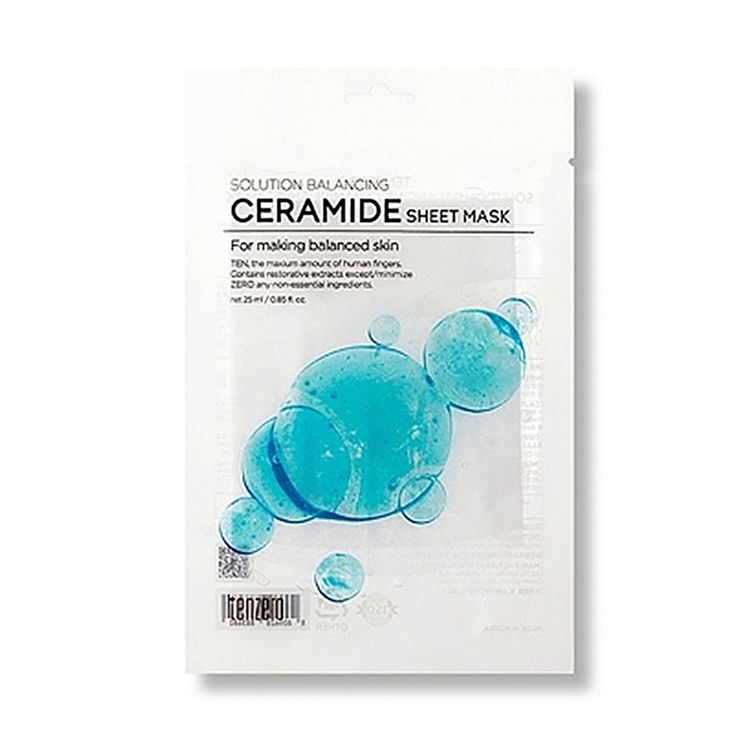 텐제로 솔루션 밸런싱 세라마이드 시트 마스크 25ml X 10매 홈플러스 택배배송
