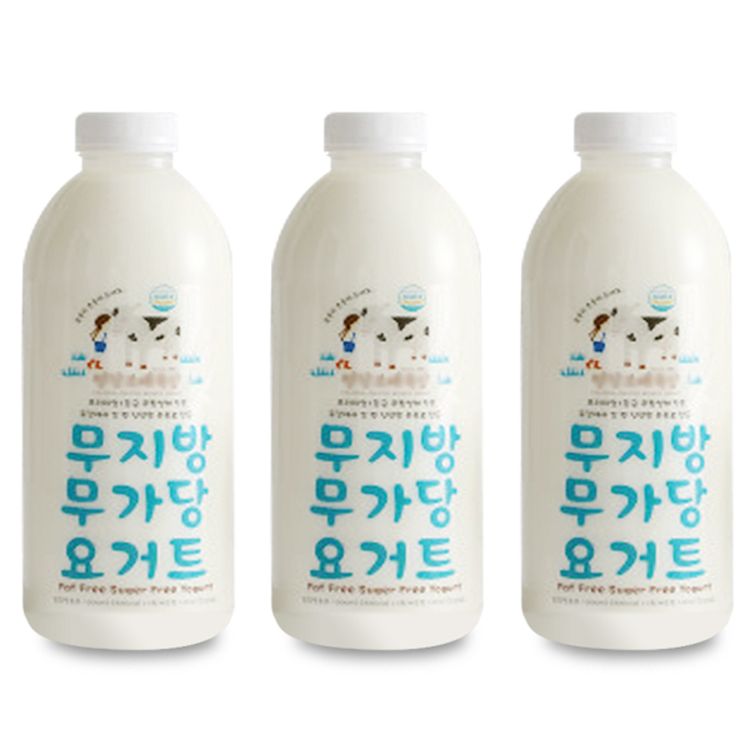 참다올 산지직송 강원도 평창 요거트무가당무지방 1000ml X 3 홈플러스 택배배송