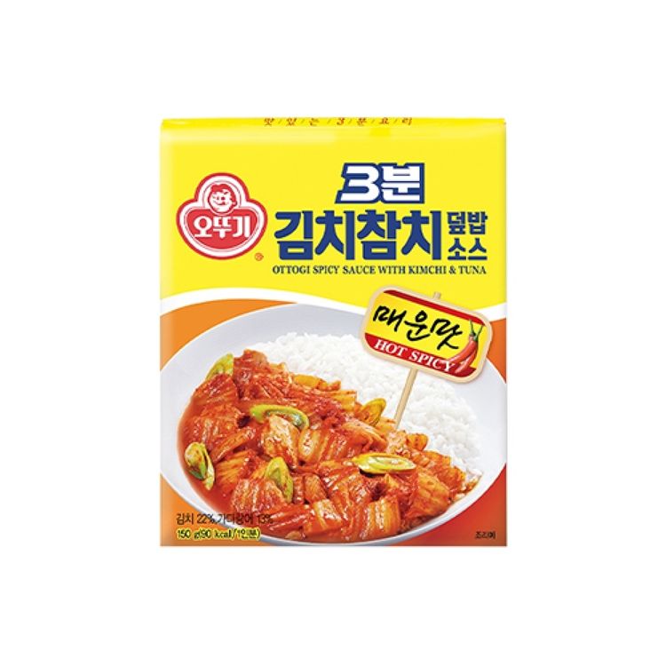 3분 김치참치 덮밥소스 150g 24개 홈플러스 택배배송