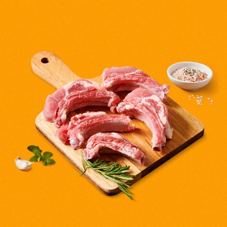 설렘한입 한돈 등갈비 1kg 쪽갈비 바베큐 폭립 홈플러스 판매자택배