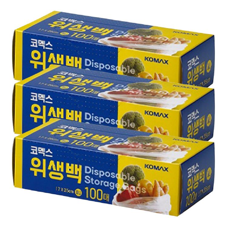 코멕스 위생백 미니 100매 X 3개 홈플러스 택배배송
