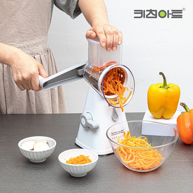 키친아트 라팔 만능 다용도 채칼 슬라이서 3종칼날 홈플러스 택배배송