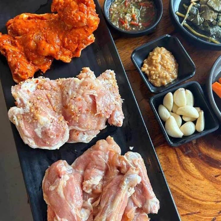 닭갈비맛집매장직송하남숯불닭갈비 혼합3종고추장3팩간장3팩소금3팩240g캠핑바비 홈플러스 택배배송