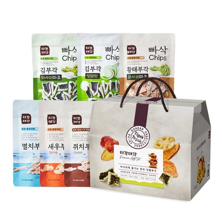 속초 중앙시장 티각태각 부각 선물세트 특 4호 김 2종황태쥐치멸치새우 홈플러스 택배배송