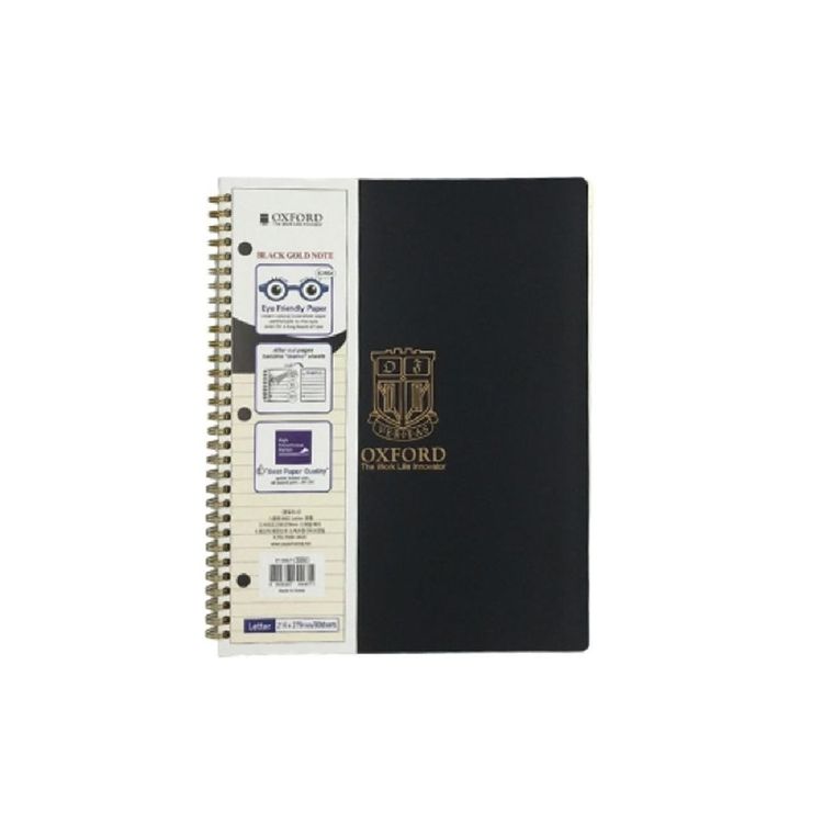 옥스포드 5500 블랙pp 스프링노트 레터 좌철 D126lt 홈플러스 택배배송