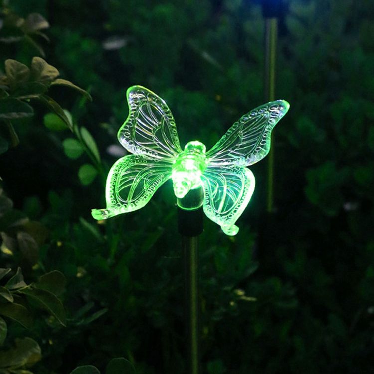 퓨어가든 Led 태양광 정원등 3p나비 야외조경 홈플러스 택배배송