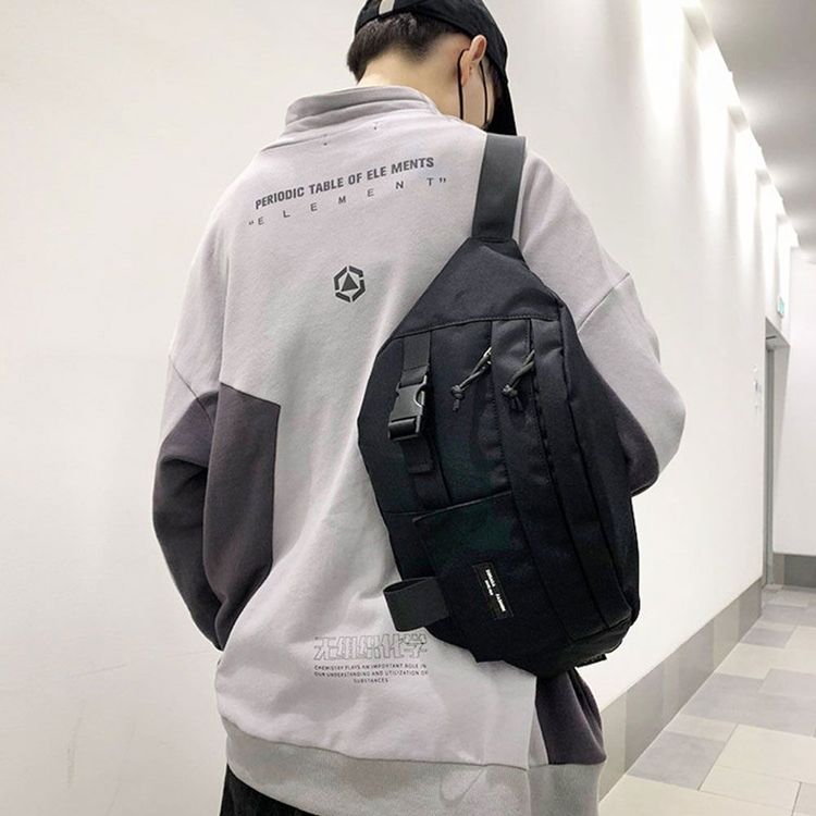 블랙 실용적인 N6213a689f4 남녀공용 캐주얼 힙색 웨이스트백 패션백 허리 홈플러스 택배배송