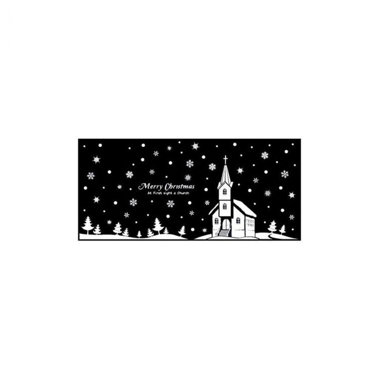 크리스마스 유리창 스티커 교회에 눈이와요 크리스마스가랜드 크리스마스홈파티 성탄장식 홈플러스 택배배송