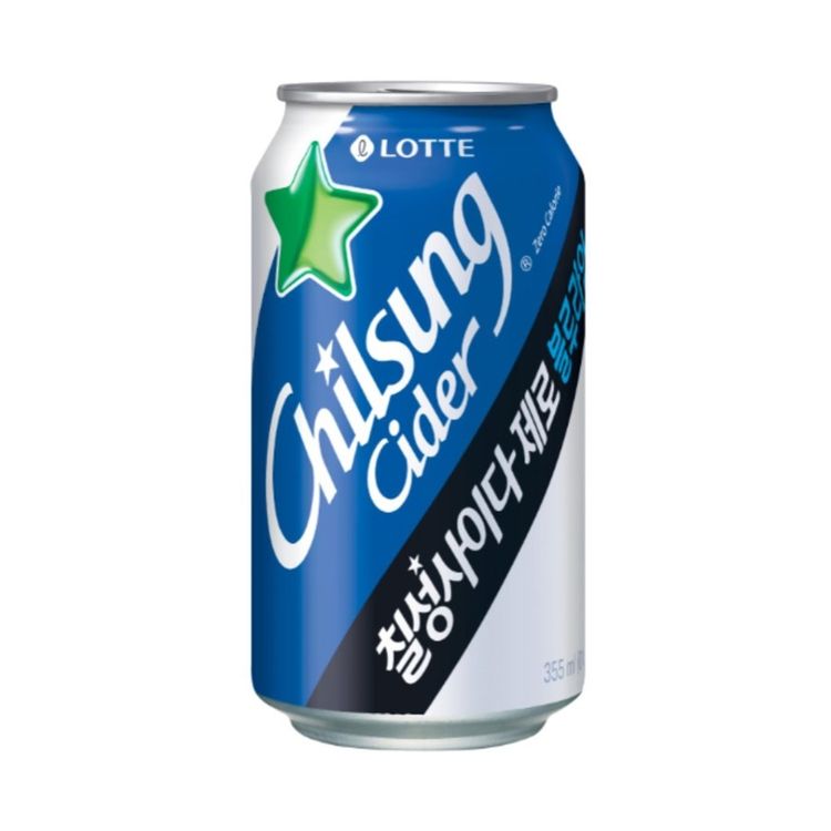 롯데 칠성사이다 제로 블루라임 355ml 홈플러스