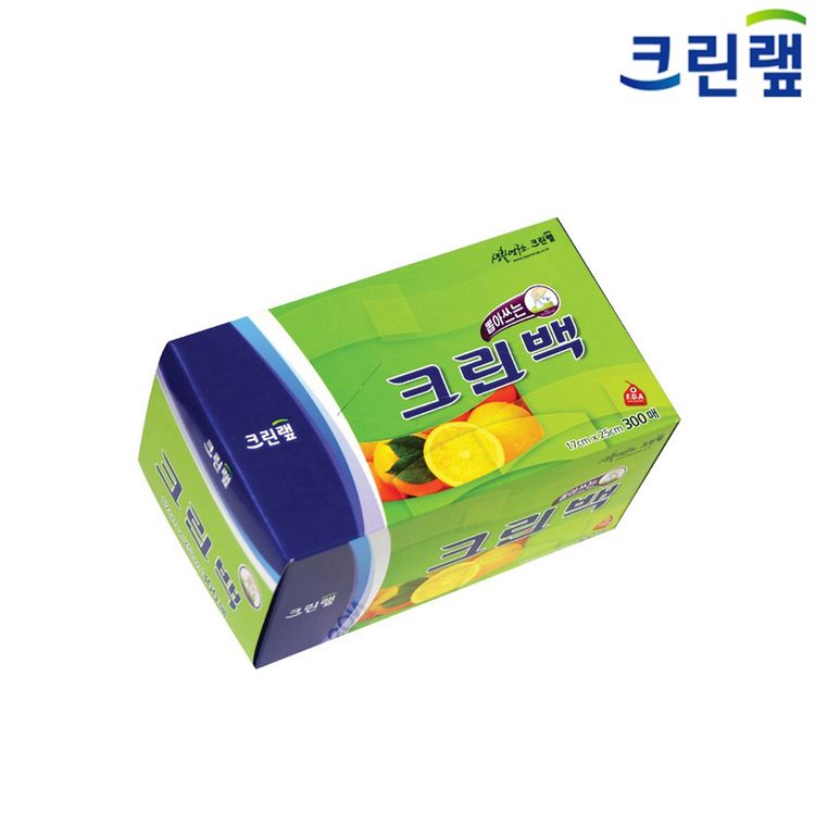 크린랩 크린백 17cmx25cm소 300매 티슈형 홈플러스 택배배송