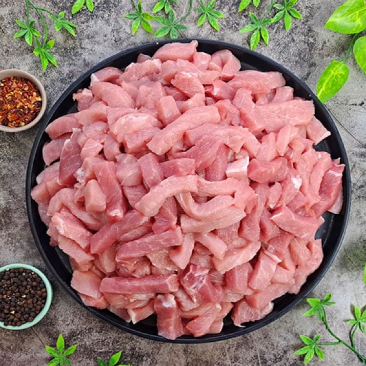 국내산 냉장 돼지고기 등심 탕수육용 15cm 두께 기둥모양 500g 홈플러스 택배배송