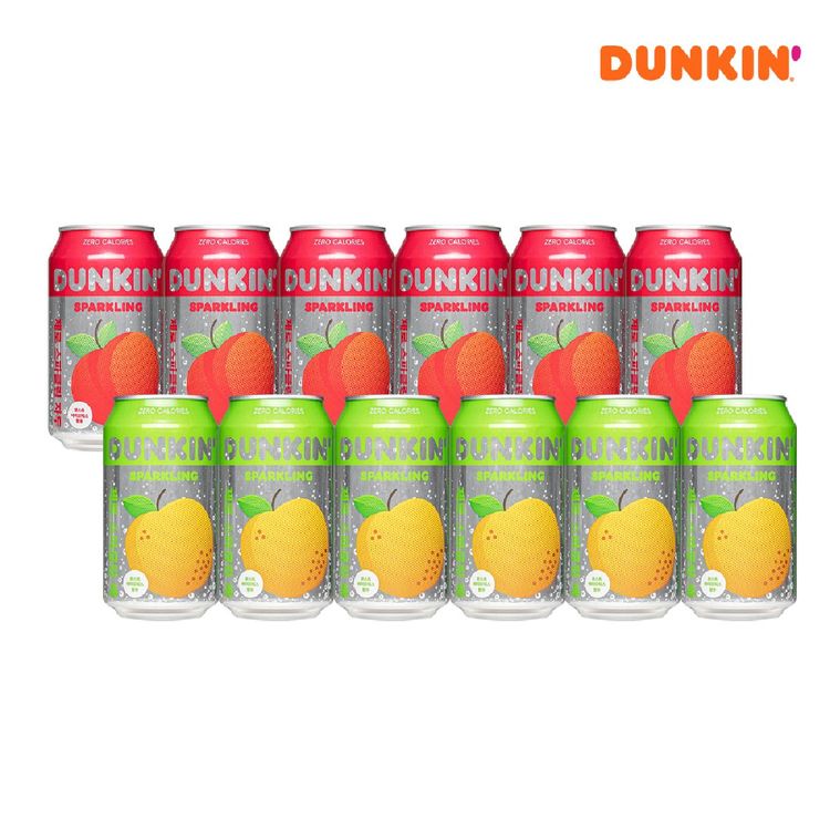 던킨 제로 스파클링 배 350ml X 6개제로 스파클링 자두 350ml X 6개 홈플러스 택배배송