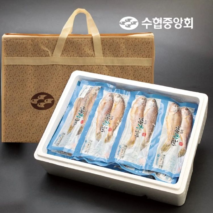 프레쉬푸드 수협중앙회 영광 참굴비 대장대 21kg 30미 2미x140gx15팩 홈플러스 택배배송