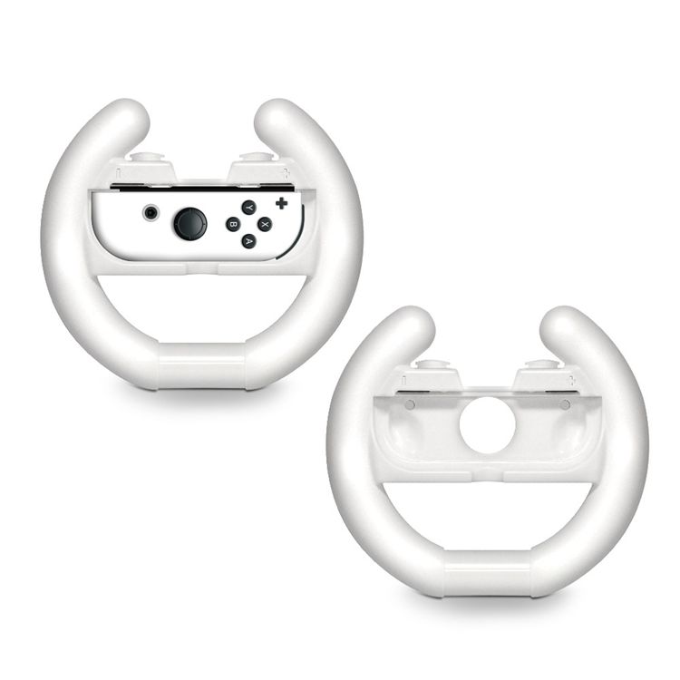 닌텐도 Switch 테크라인 조이콘 레이싱 휠 화이트 홈플러스 택배배송