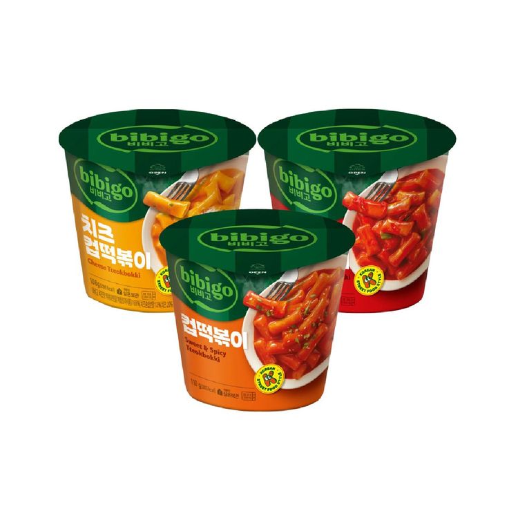 비비고 컵떡볶이 X3개오리지널 X1개스파이시 X1개치즈 X1개 홈플러스 택배배송