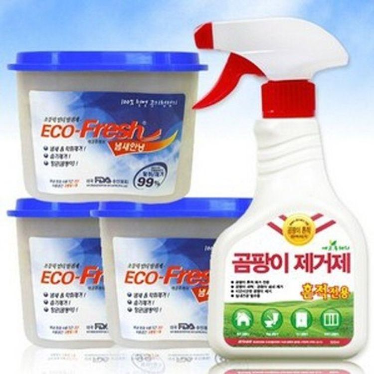 흔적전용 곰팡이제거스프레이1개 냄새악취제거제3개 홈플러스 택배배송