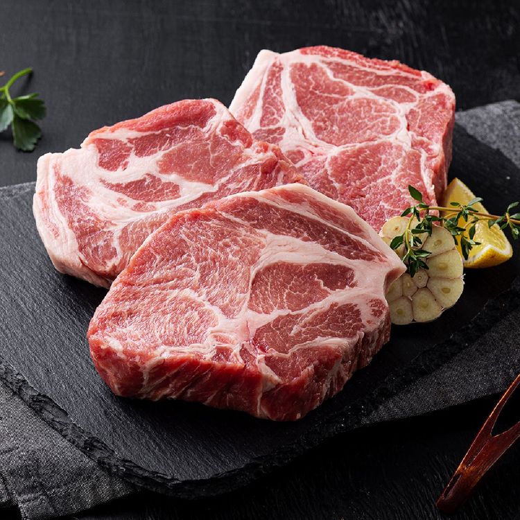 Haccp 국내산 한돈 목살 500g2팩1kg 냉장 수육용 홈플러스 택배배송