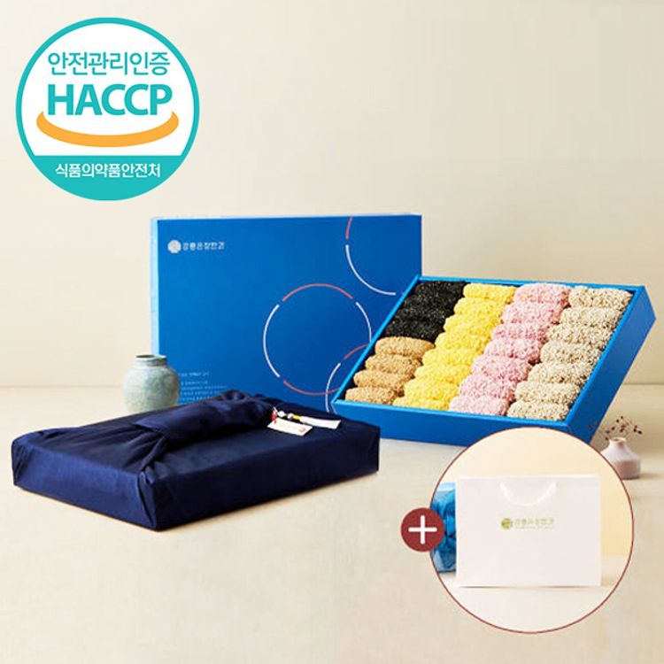 Haccp 강릉 명품 수제전통한과 2단 선물세트 1e800g 홈플러스 택배배송