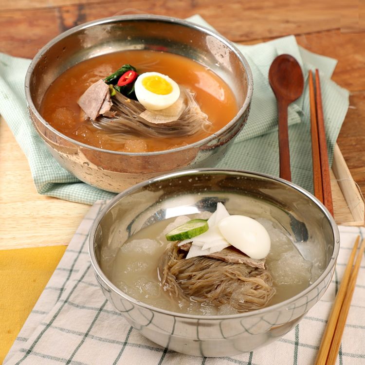 냉면家 시원한 메밀 물냉면 10인분 사리2kg＋사골육수350gx5봉＋열무육수350gx5 홈플러스 택배배송