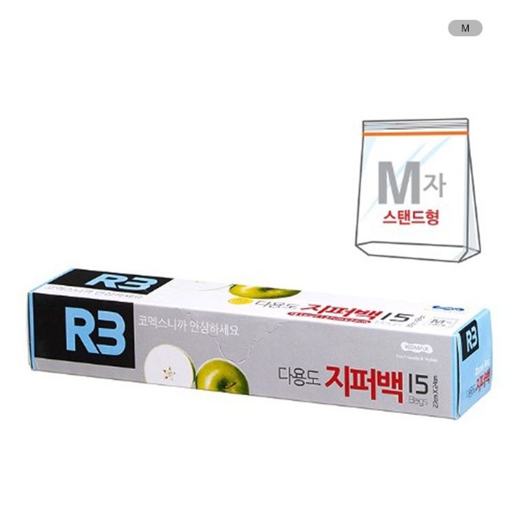 코멕스 다용도 스탠드 지퍼백 15매 중 홈플러스 택배배송