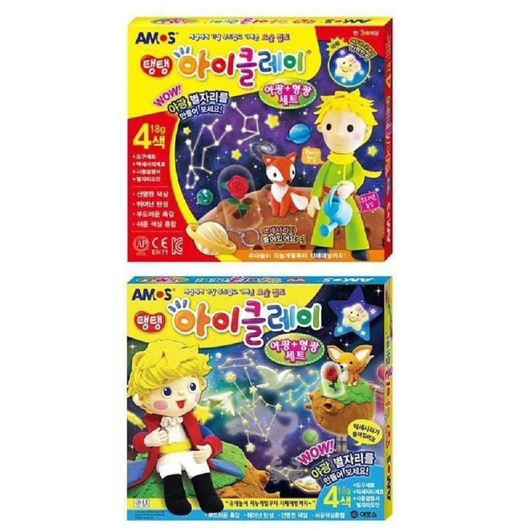 아이클레이 야광 형광 세트 1p 촉감 점토놀이 만들기 홈플러스 택배배송