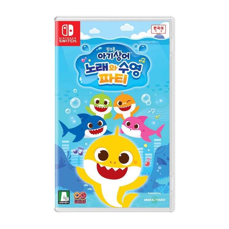 닌텐도 Switch 아기상어 노래와 수영 파티 한글판 홈플러스 택배배송