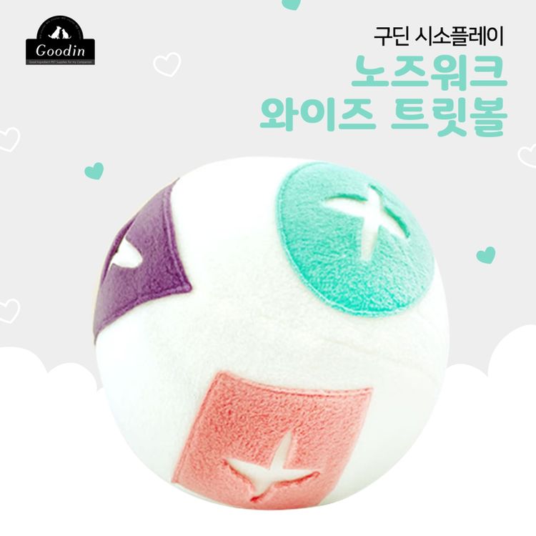 구딘 강아지 노즈워크 와이즈 트릿볼 대형 홈플러스 택배배송