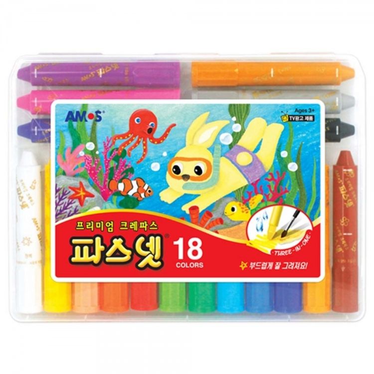 프리전트 파스넷18색 크레파스 랜덤발송 홈플러스 택배배송