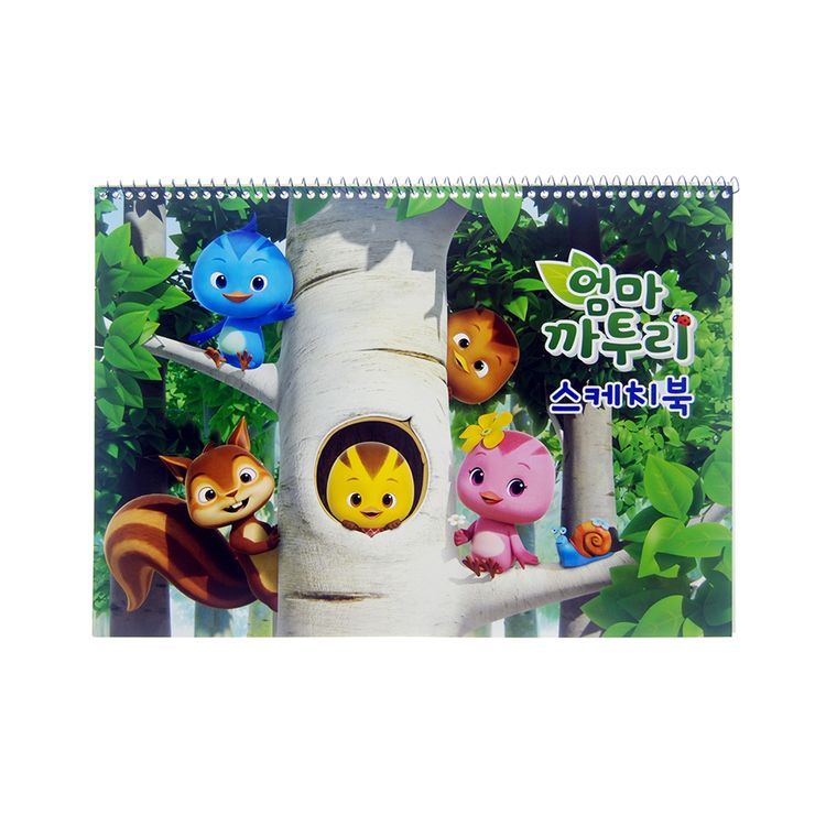 엄마까투리 스케치북 1권랜덤유아스케치북미술준비물캐릭터스케치북 홈플러스 택배배송